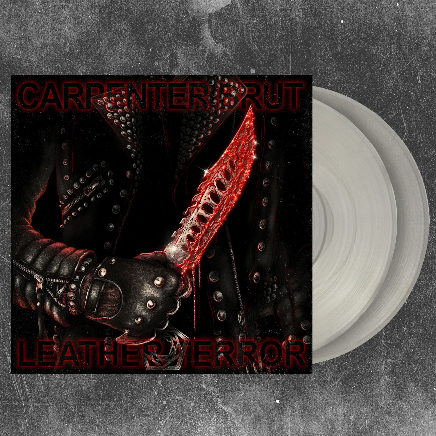 LEATHER TERROR – ULTRA CLEAR 2XLP – CARPENTER BRUT